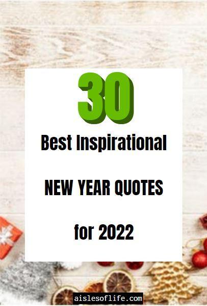 2022 new year quotes and wishes – Aisles of Life